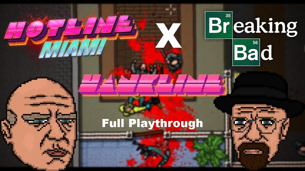 HANKLINE 1+2 (FULL PLAYTHROUGH) | Hotline Miami 2 Custom Campaign - YouTube