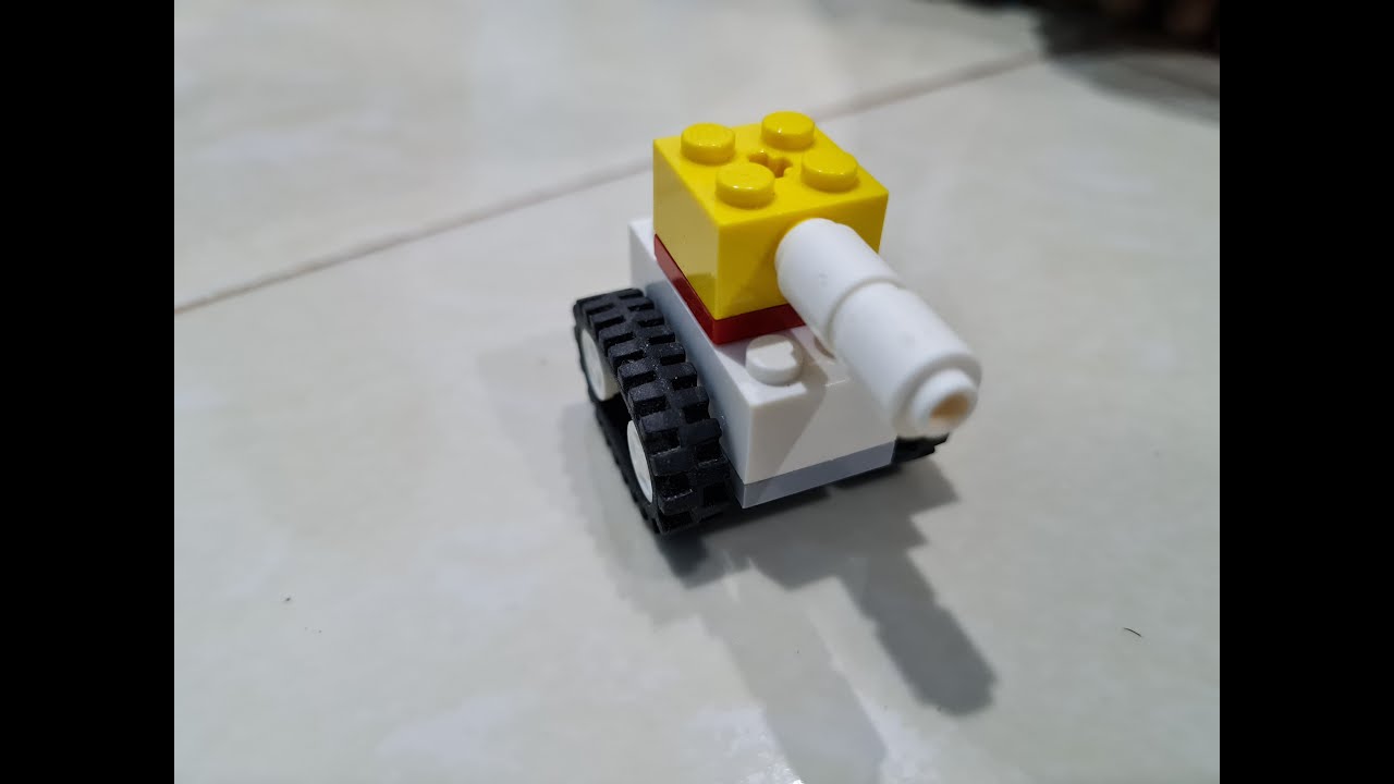 world's smallest lego tank easy tutorial. - YouTube