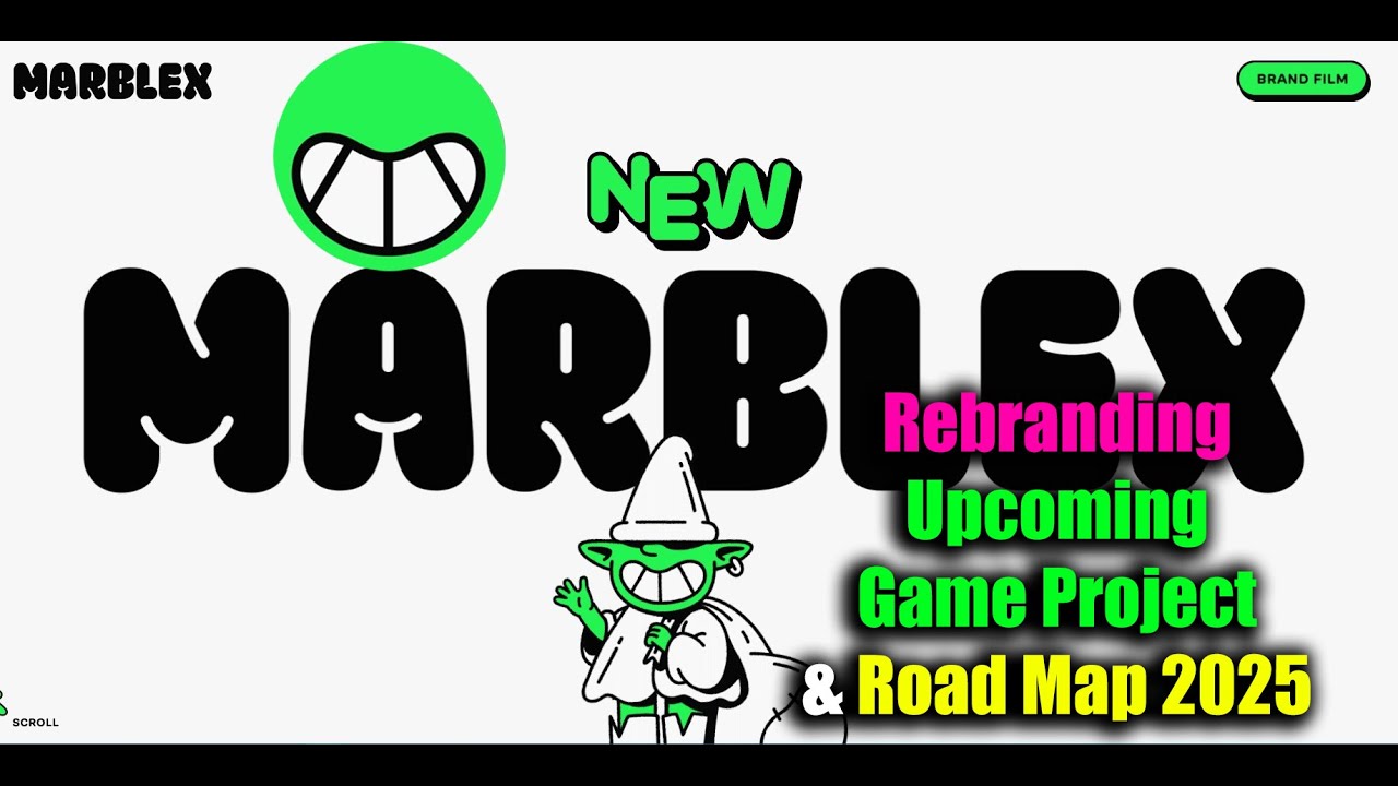Marblex Rebranding Upcoming Game Project & Road Map 2025 - YouTube