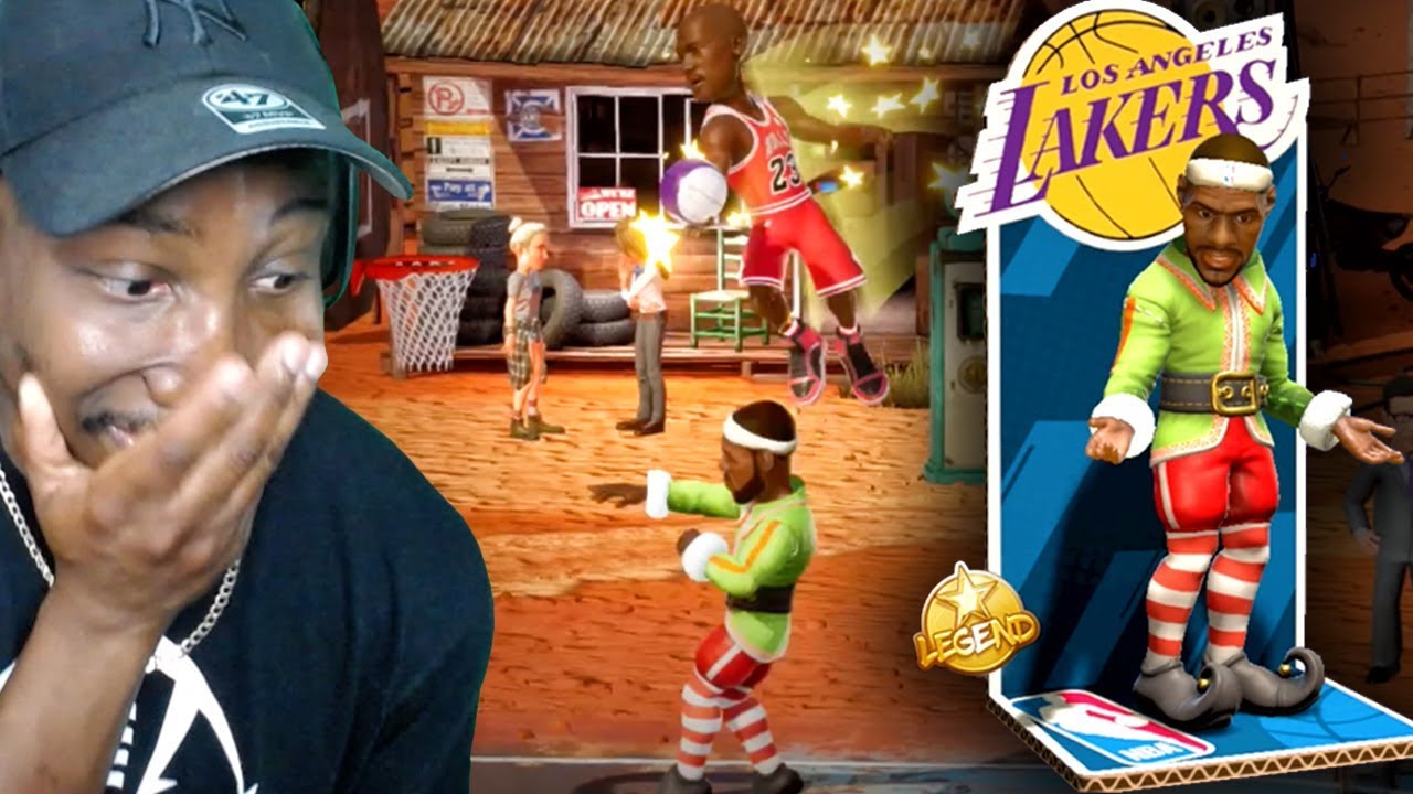 MICHAEL JORDAN DUNKS ON ELF LEBRON! (Christmas Update) NBA 2k ...