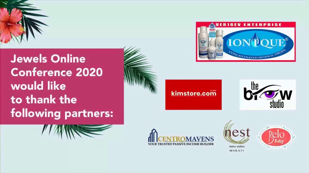 Jewels Conference 2020 - Plenary Session 2 - YouTube