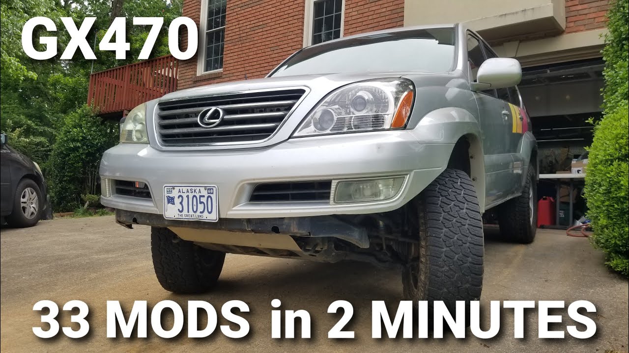 33 Mods in 2 Minutes: Overland, Offroad, and Camping Mods for the GX470 ...