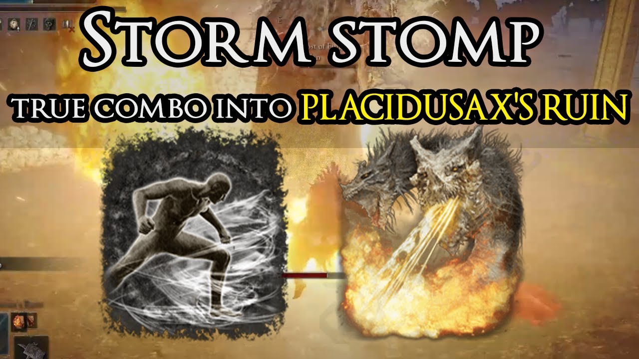 STORM STOMP allows for incantation TRUE COMBOS (This one is a meme tbh ...