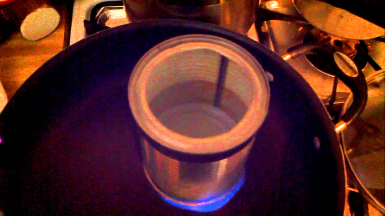 monster can stove boil test - YouTube