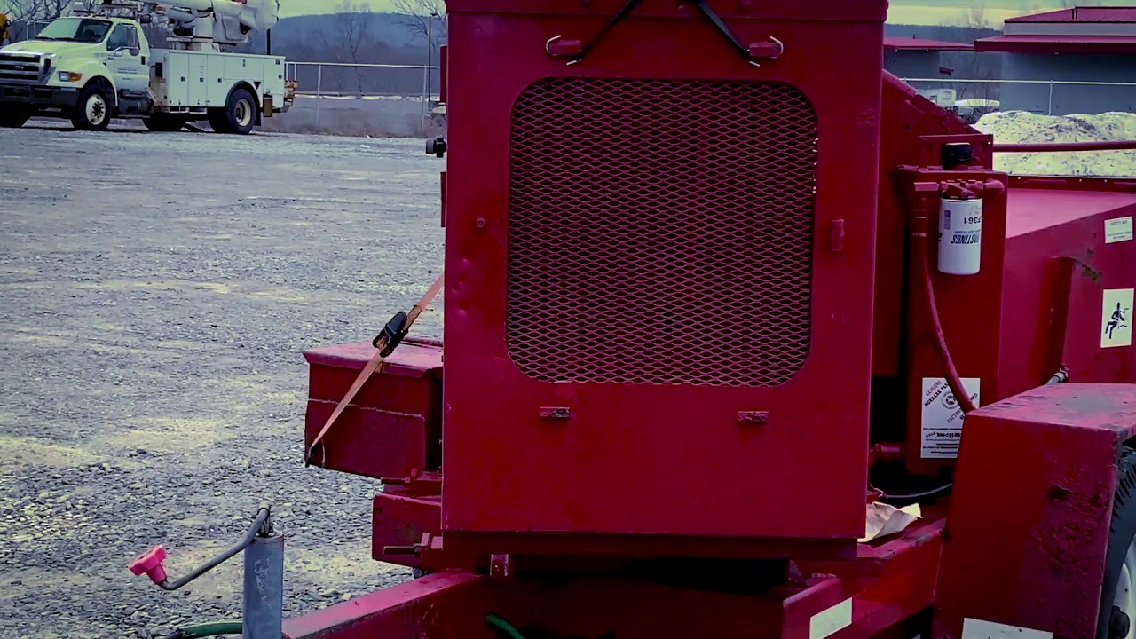 Morbark 12" Disc Chipper - YouTube