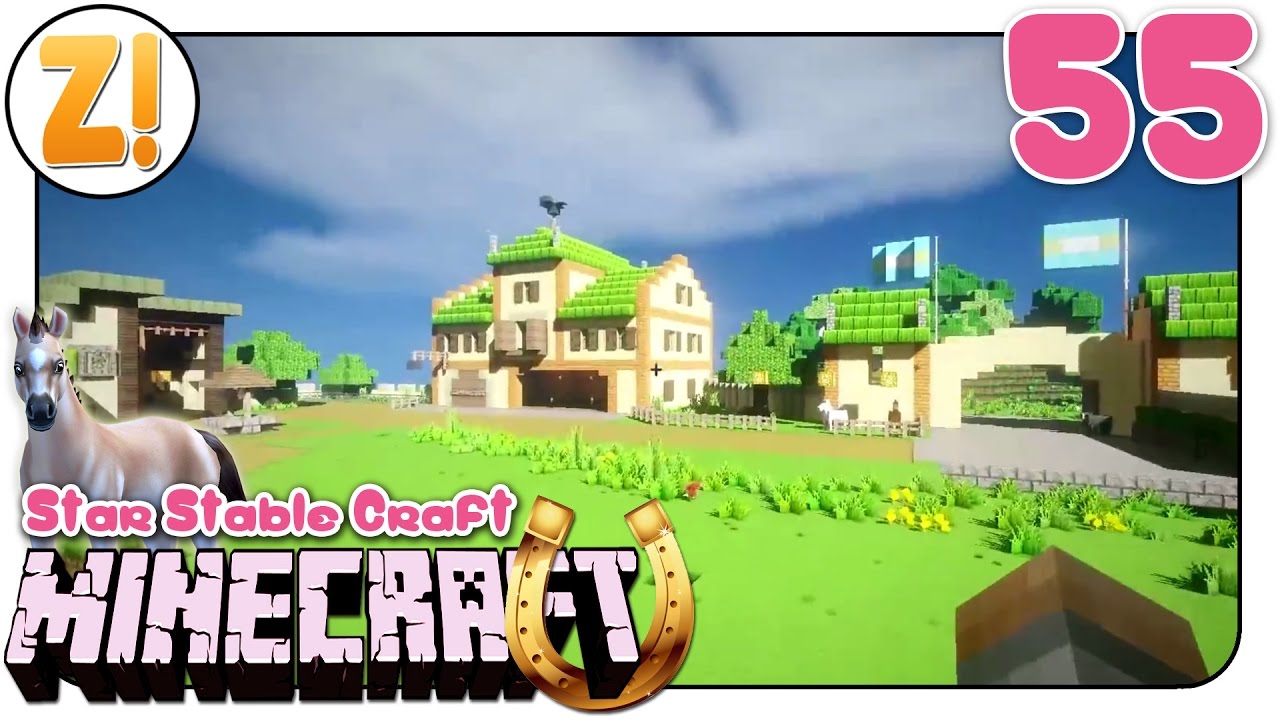 Minecraft - Star Stable Craft: Ein Friseur in der Stadt #55 | Let's ...