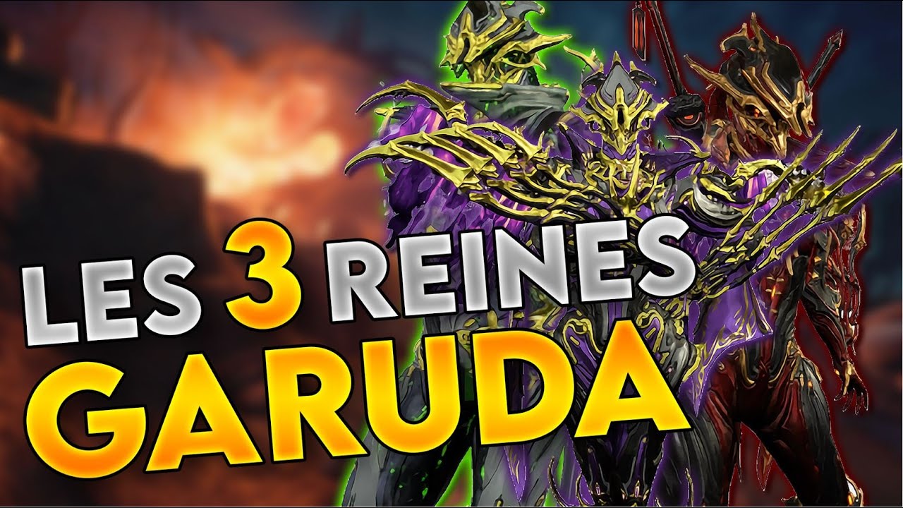 Top 3 Garuda Prime Fashion Frame | Warframe [FR] - YouTube