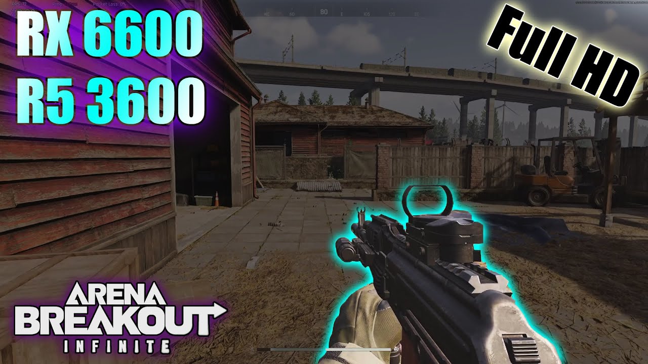 AMD RX 6600 Arena Breakout Infinite Full Farm Walk through - YouTube