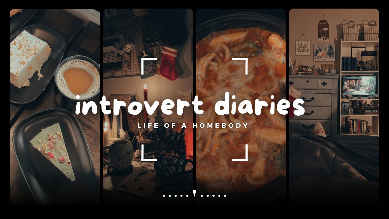 Life of an introvert | cozy homebody vlog | cafe days | what i eat ...