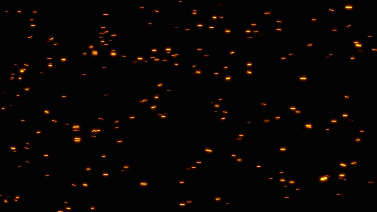 Flying Sparks - Fire Embers Loop stock footage 4k - Free Green Screen ...