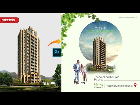 Real Estate Social Media Post Design in Photoshop - YouTube