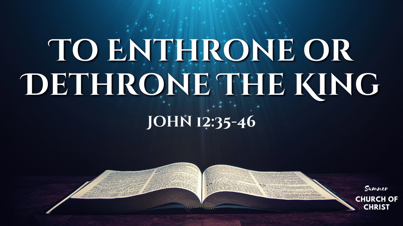 To Enthrone or Dethrone the King - YouTube