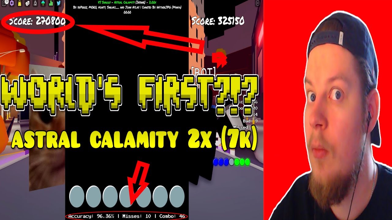 Funky Friday | Astral Calamity 2x Speed | 96.36% 10 misses | WORLD ...