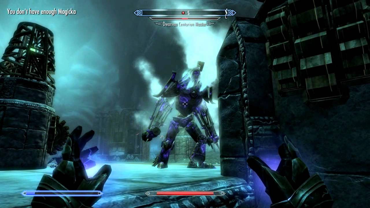Gameplay: The Elder Scrolls V Skyrim - BOSS FIGHT!!! - YouTube