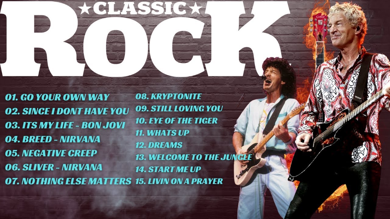 Best Classic Rock Playlist Of All Time 🎸 Top Rock Songs 🎸 Scorpions ...