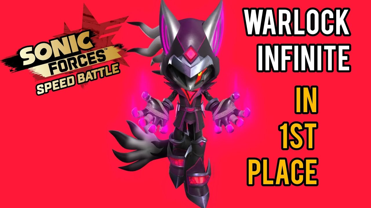 sonic forces PvP battle race ( warlock infinite ) victory gameplay clip ...