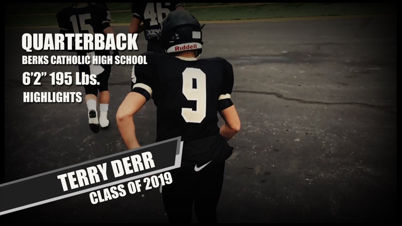 Terry Derr - Berks Catholic High School - Highlights - YouTube