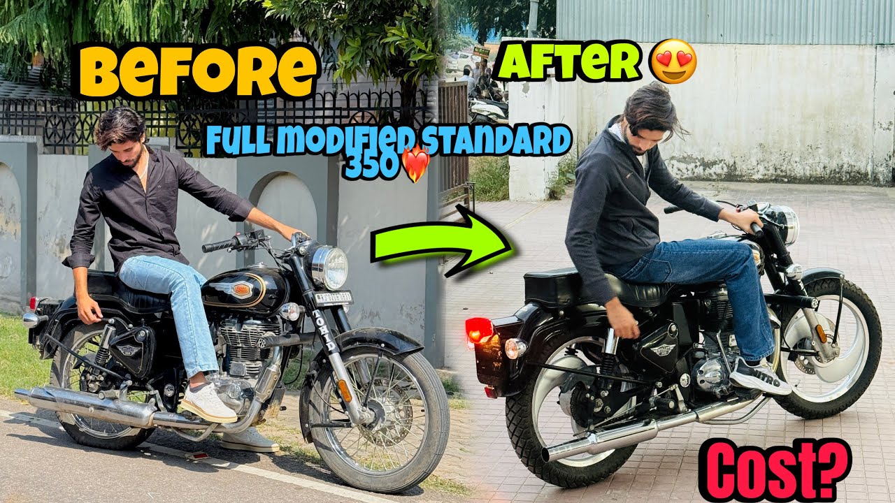 Full modified standard 350 😍|| before & after look 🥰|| total cost ??🧐 ...