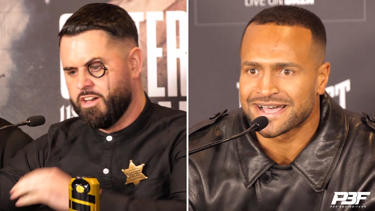 "ANSWER THE QUESTION..." - SAM JONES DRESSES UP AS CHRIS EUBANK SR AND ...