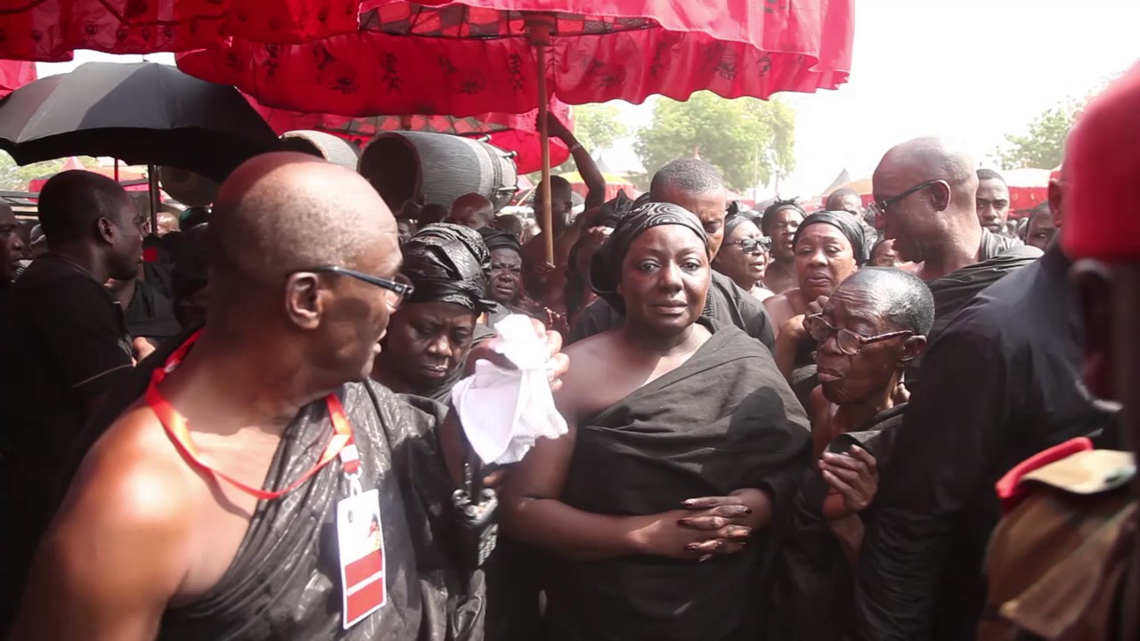 WIFE OF OTUMFOUR OSEI TUTU II MOURNS WITH THE WORLD AND THE ASANTEMAA ...