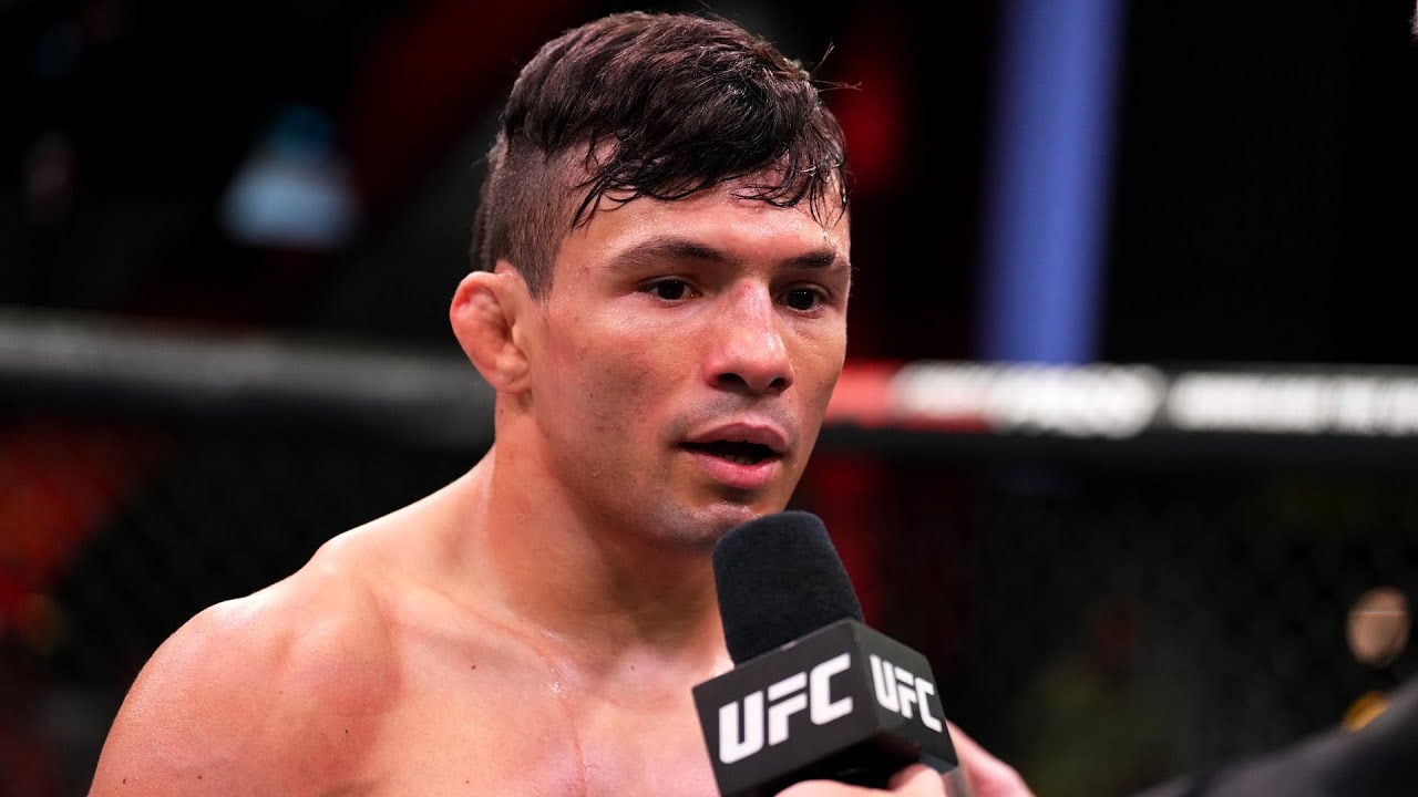 Alessandro Costa Octagon Interview | UFC Vegas 75 - YouTube