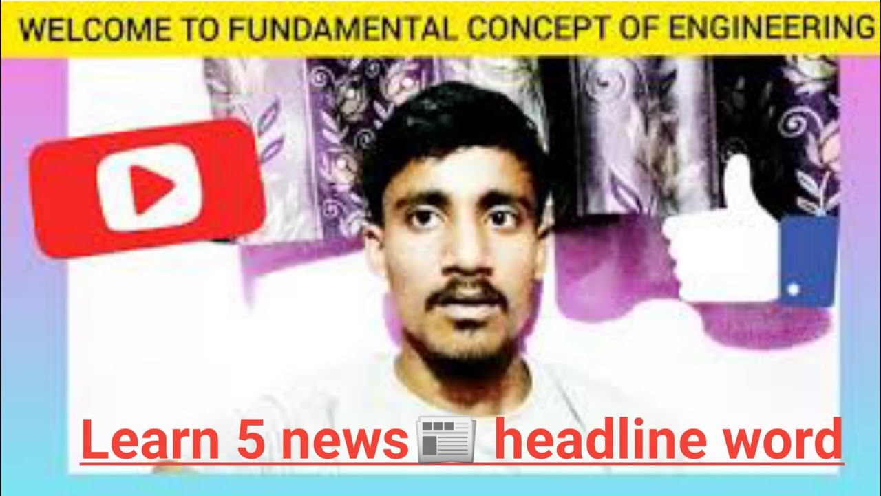 5 Important Word Meaning English To Hindi Related To News Paper 5 Important Word Meaning English To Hindi Related To News Paper