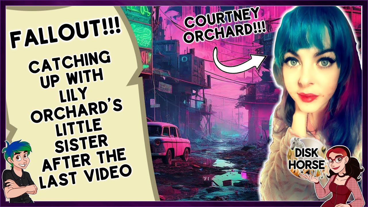 "why did your sister, lily call you a cow?" - 2nd interview w/ courtney ...