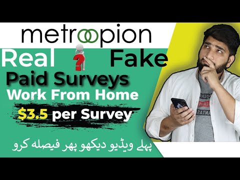 MetroOpinion Real or Fake || Make Money By completing survey ...