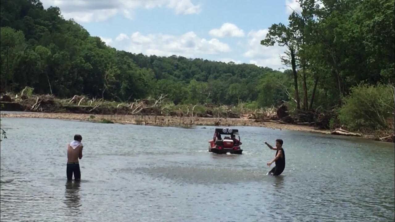 The longest crossing at Cloud 9 ranch. - YouTube