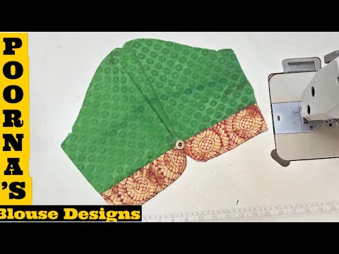 ELBOW SLEEVE DESIGN | BORDER SLEEVE DESIGN CUTTING AND STITCHING - YouTube