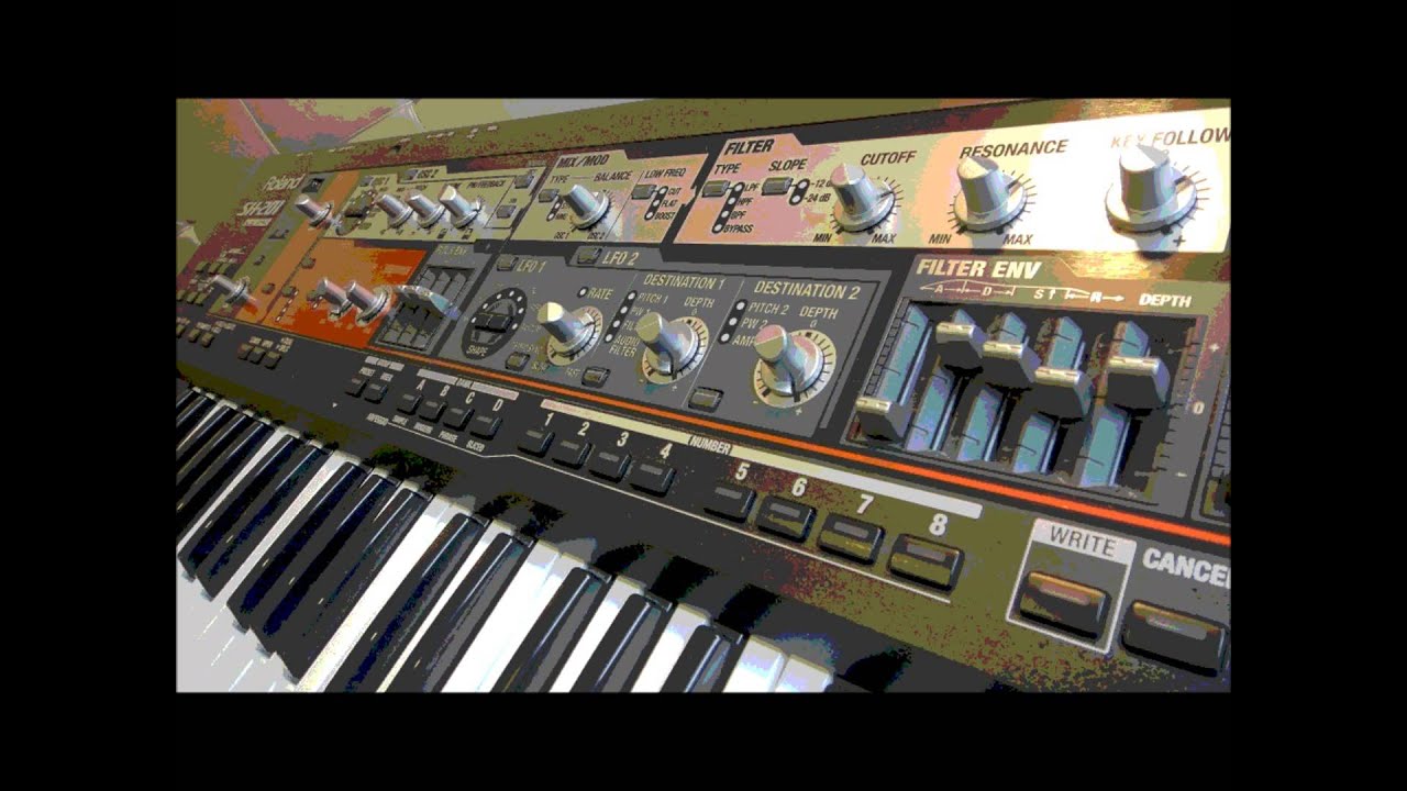 Zoom R8 - first test recording, (Synth Instrumental) - YouTube