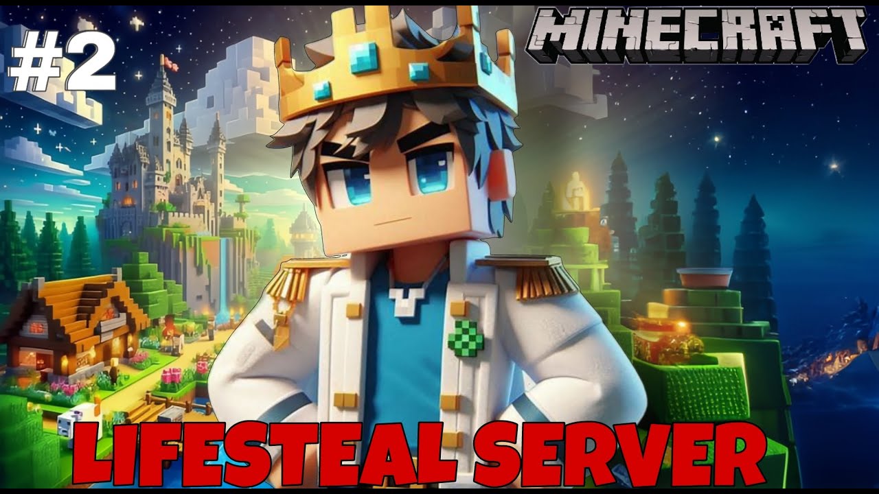 Making MY Base IN This LIFESTEAL SERVER |MINECRAFT| *DAY-2* ( LIVE ...