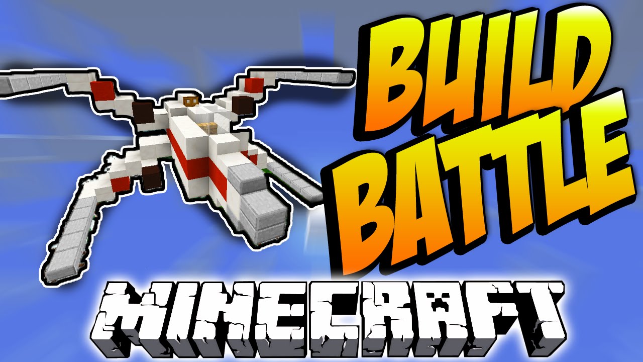 Minecraft SOLO BUILD BATTLE #3 'STAR WARS!' with Vikkstar - YouTube