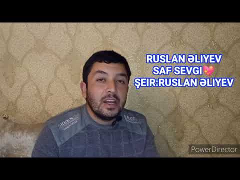 RUSLAN ALIYEV 2021 SAF SEVGI 💖 //SUPER SEVGI ŞEIRI 2021