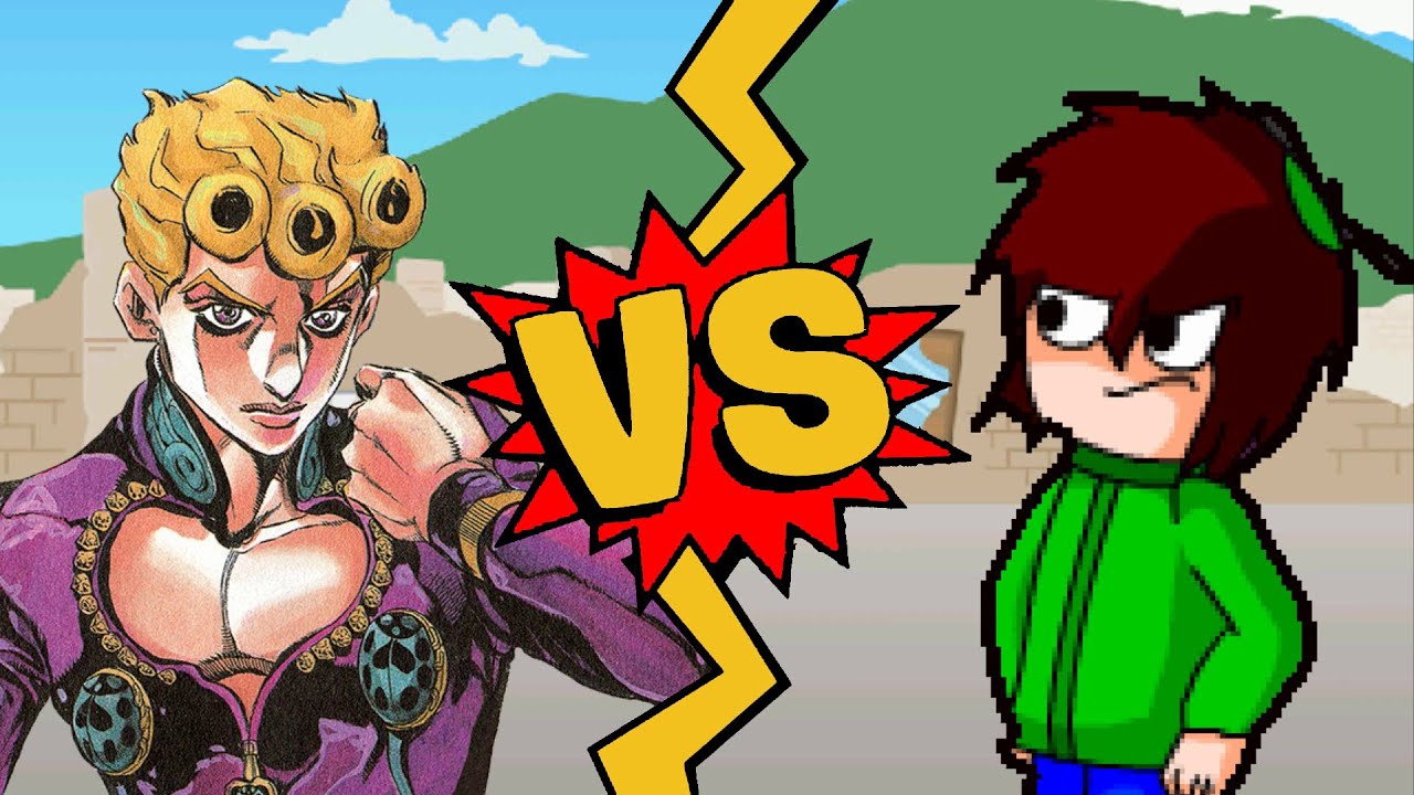 M.U.G.E.N Battles | Giorno Giovanna vs MH Daniel - YouTube