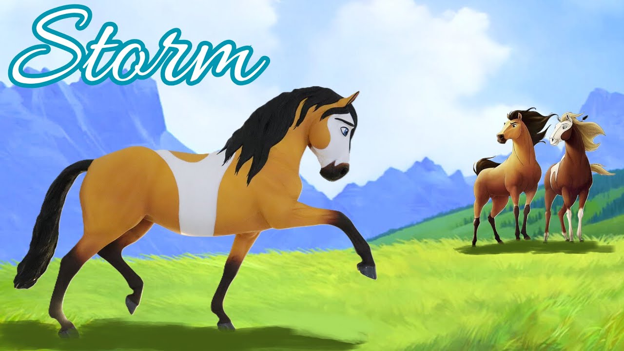 STORM | Son of SPIRIT Stallion of the Cimarron and Rain / Breyer Horse ...