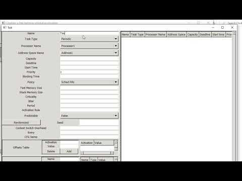 Cheddar: Schedulability (Sheduling) Analysis (Rate Monotonic Protocol, RTS, EDF algorithms ...