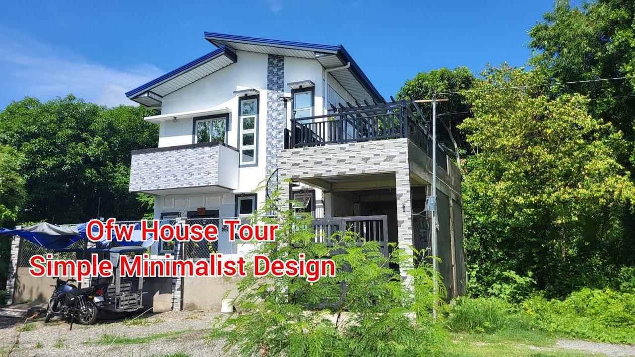 Simple OFW modern & minimalist house tour and design. - YouTube