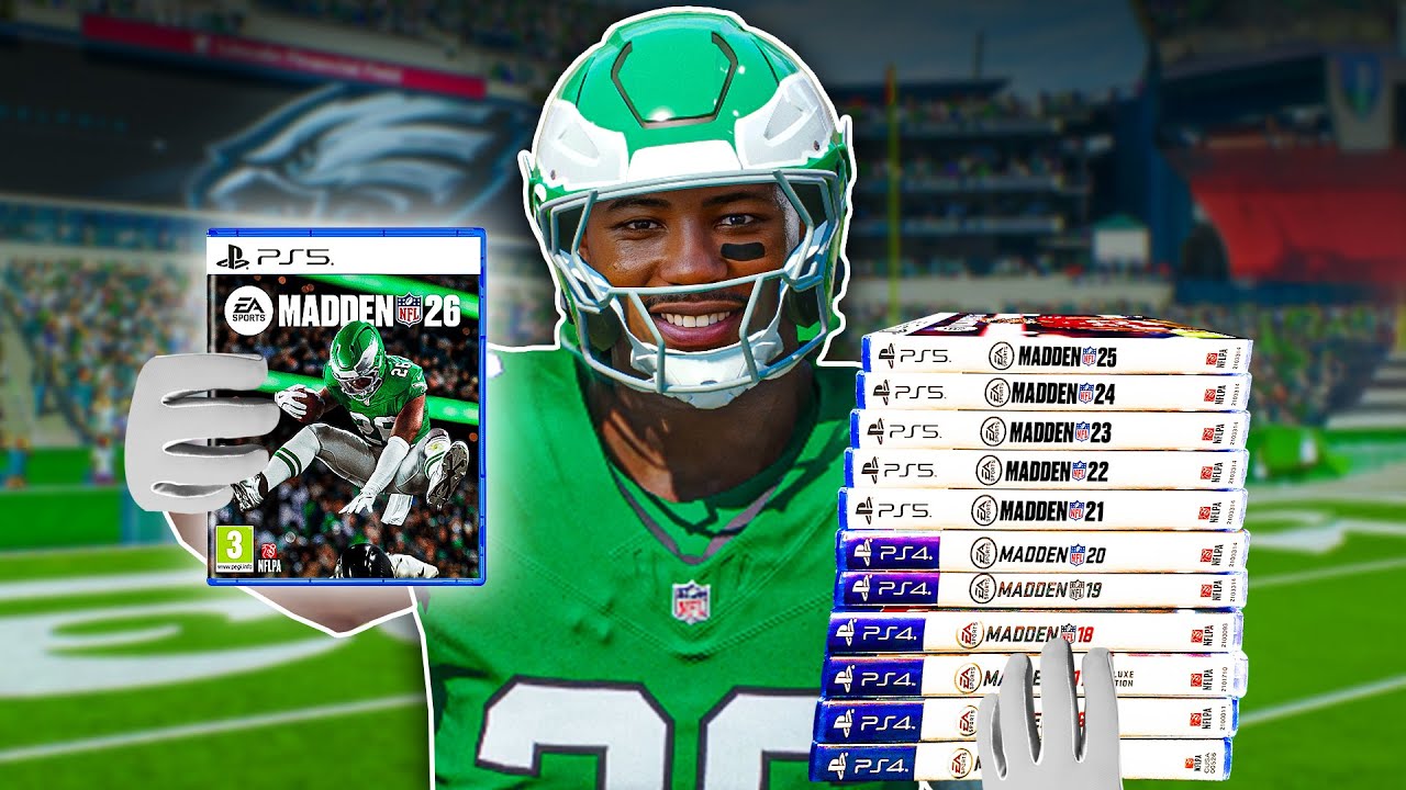 Scoring A Touchdown With EVERY Madden Cover Athlete! - YouTube