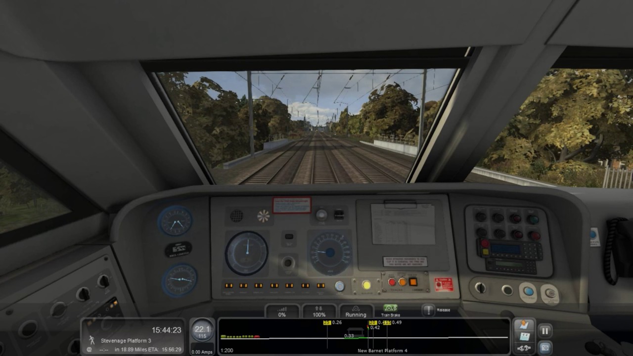 Train Simulator Class 91 Kings Cross to Peterborough - YouTube