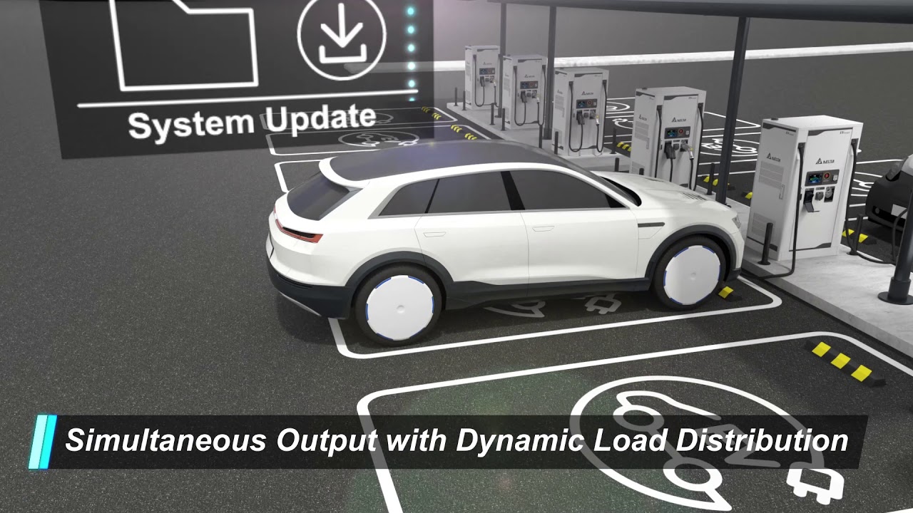 Delta’s New 100kW DC City EV Charger - YouTube