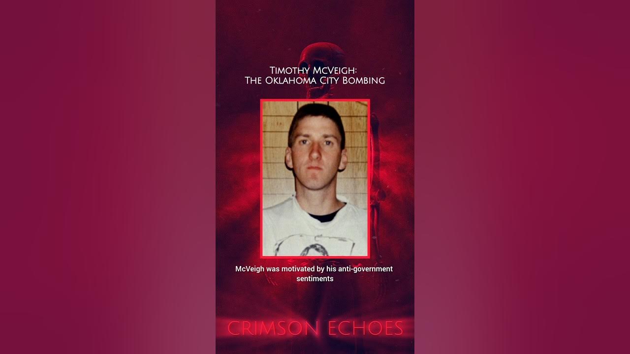 Timothy McVeigh: The Oklahoma City Bombing #truecrimecommunity #crime # ...
