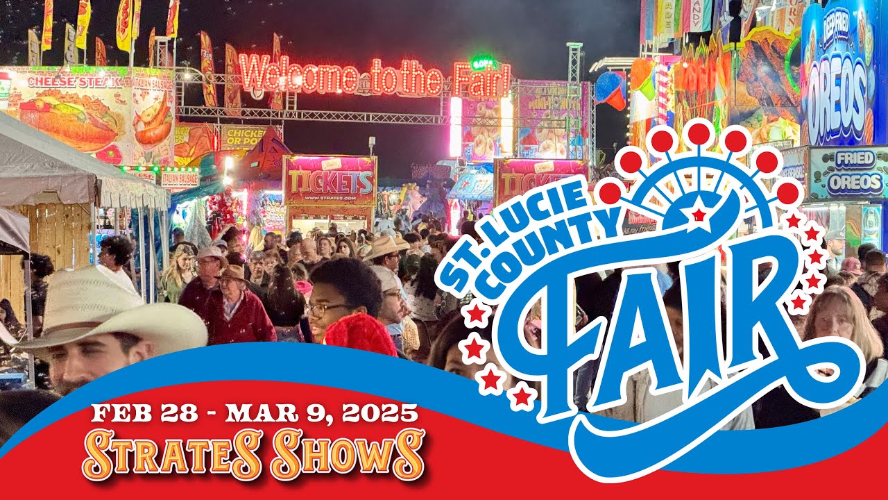 St. Lucie County Fair, Feb 28-Mar 9, 2025 - Fort Pierce, Florida ...