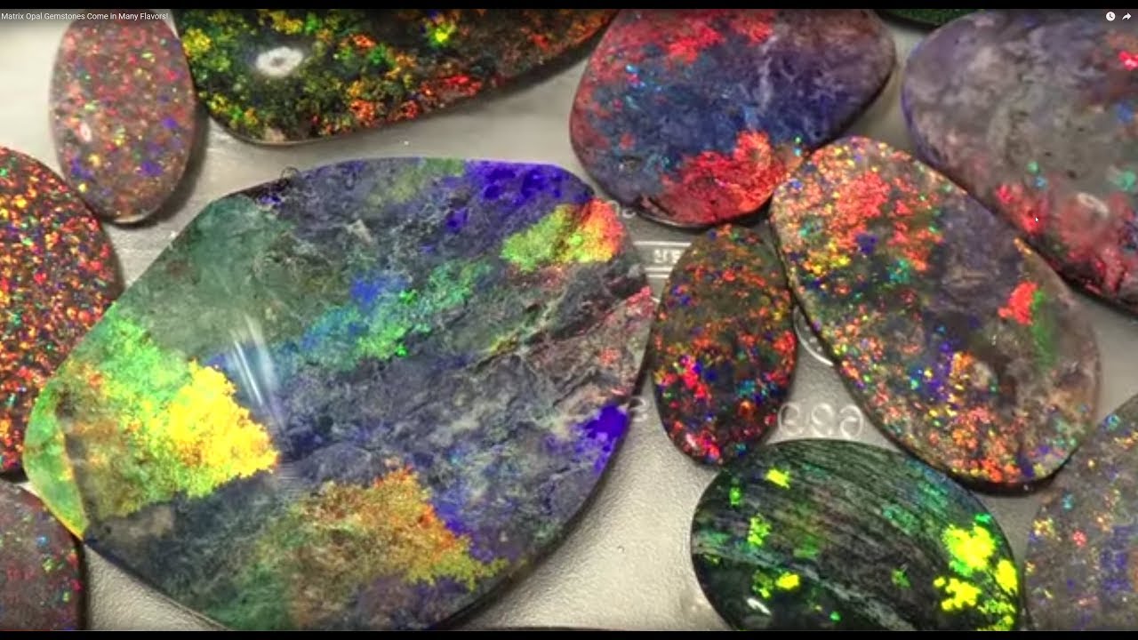 Getting the Best for Less - Opal Matrix Gemstones! - YouTube