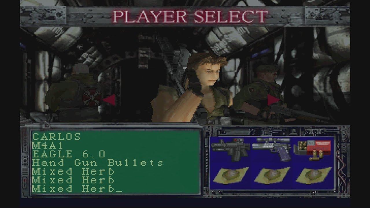 Resident Evil 3 Nemesis The Mercenaries Carlos Oliveira - YouTube