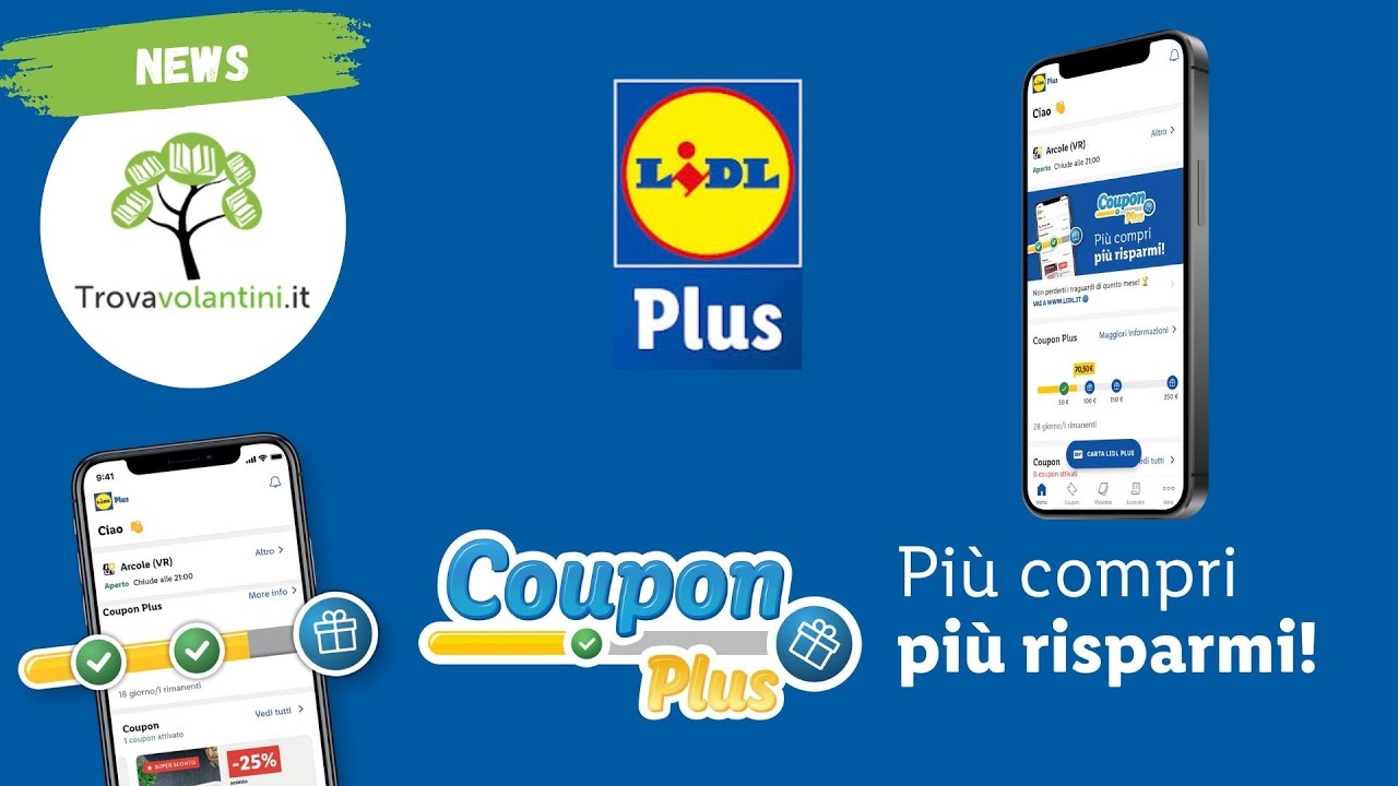 Coupon Plus LIDL dal 1 al 30 aprile 2024 - YouTube