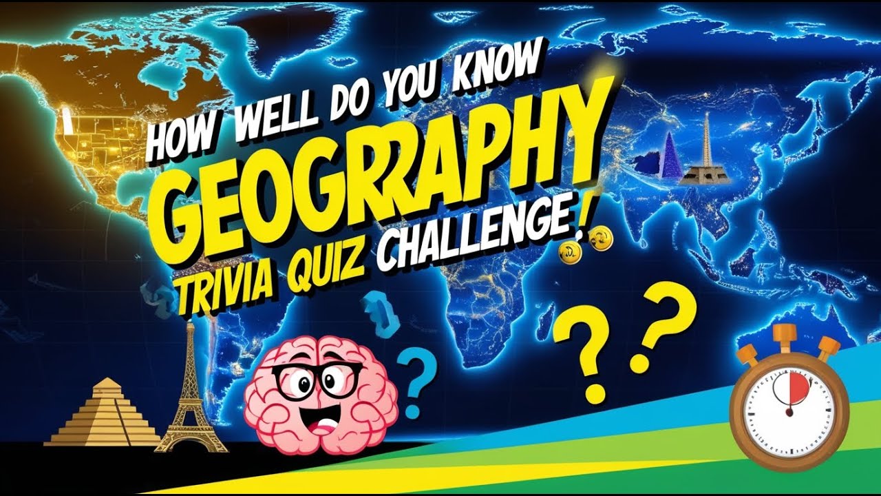How Well Do You Know Geography | Trivia Quiz Challenge! - YouTube