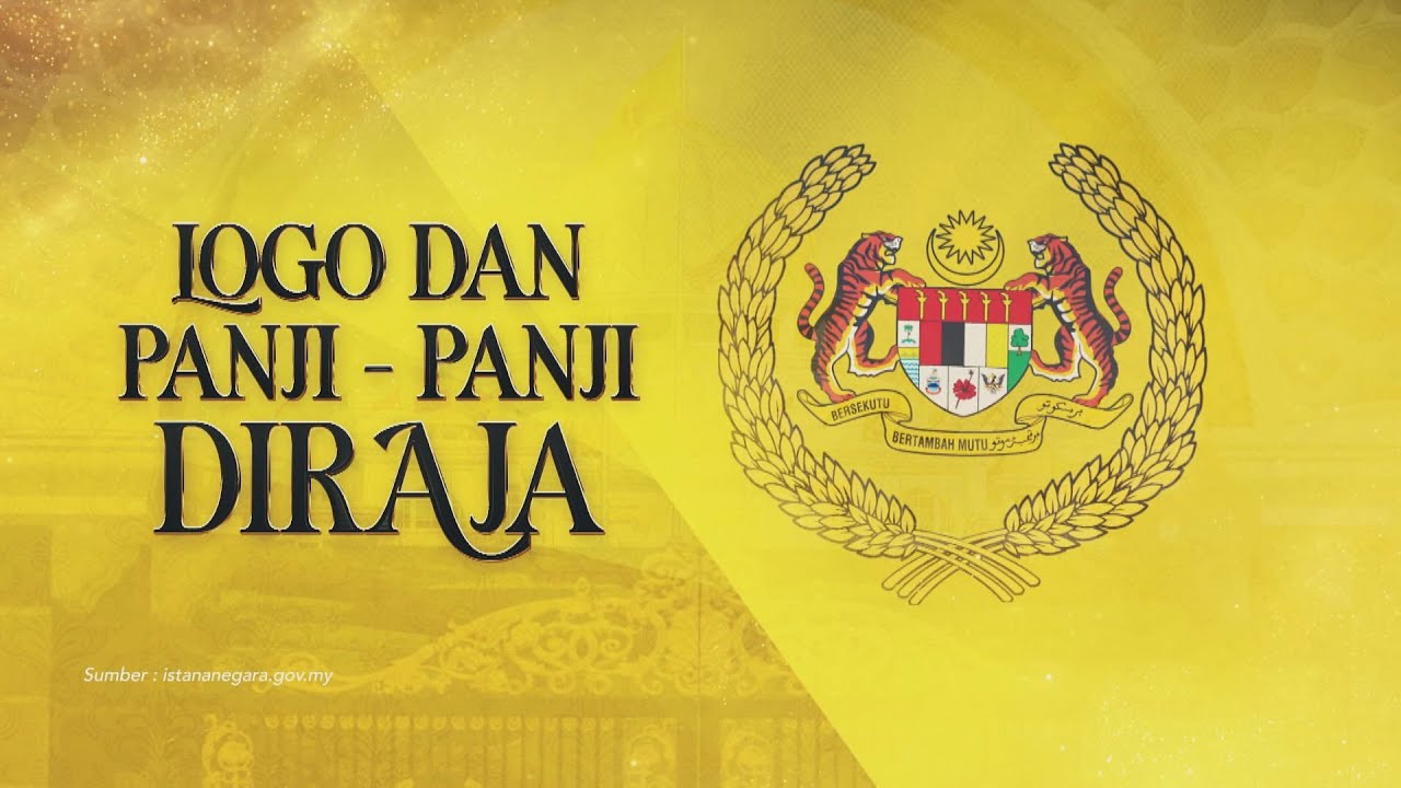 [INFOGRAFIK] #AgongKita: Logo Dan Panji-Panji Diraja - YouTube