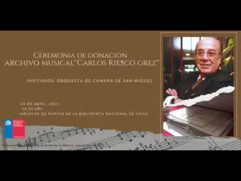 INVITACION CARLOS RIESCO - YouTube