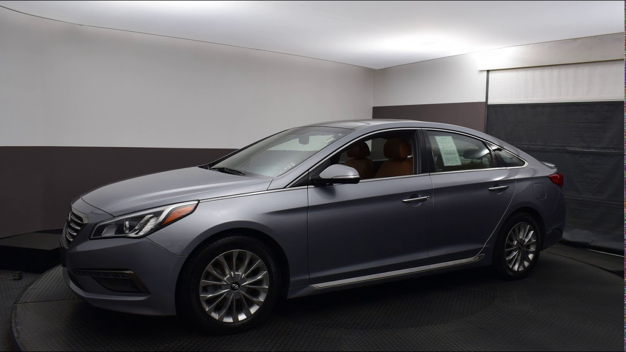 2015 Gray Hyundai Sonata 4D Sedan #N7678B - YouTube